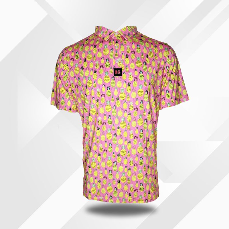 Pineapple Performance Polo – Bubba Golf