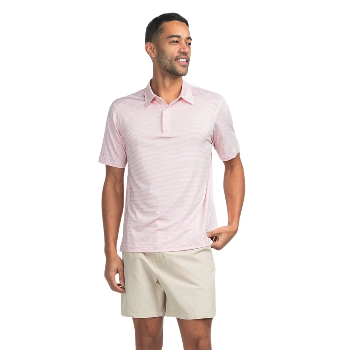 Heather Madison Stripe Polo – Bubba Golf
