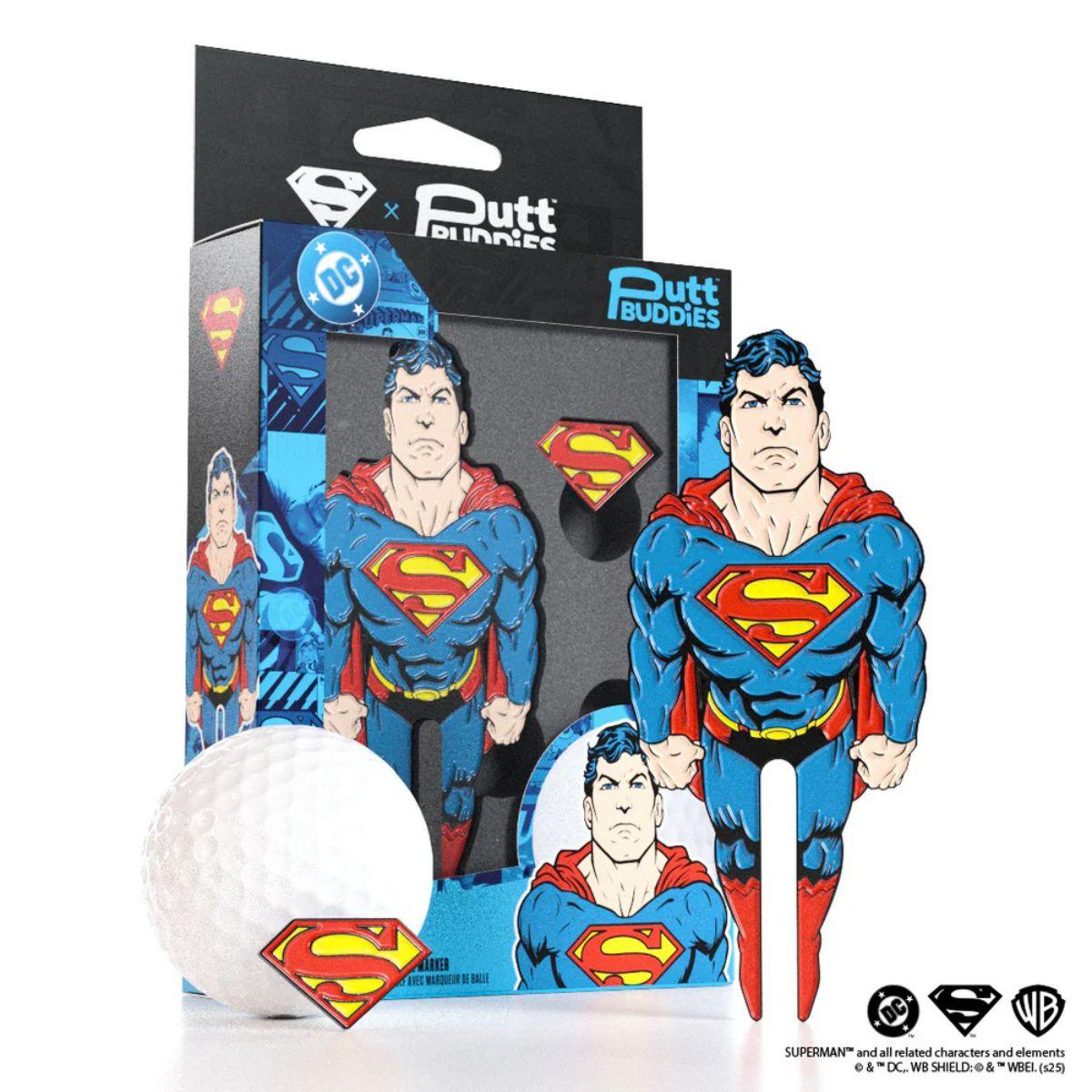 Superman™ Divot Tool with S-Shield Ball Marker – Bubba Golf